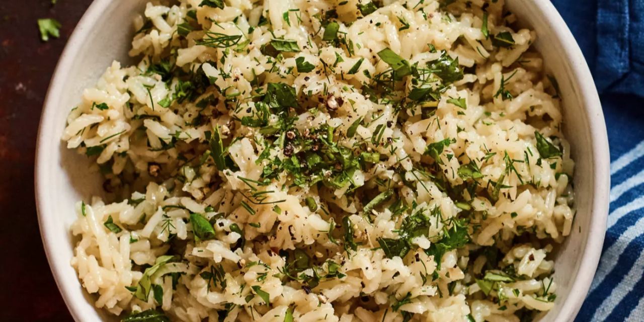 Recipe: Joy Of Kosher’s Israeli Green Rice by Jamie Geller - Shabbat ...